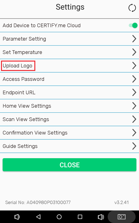 Upload Logo – Help Certify – CERTIFY.me