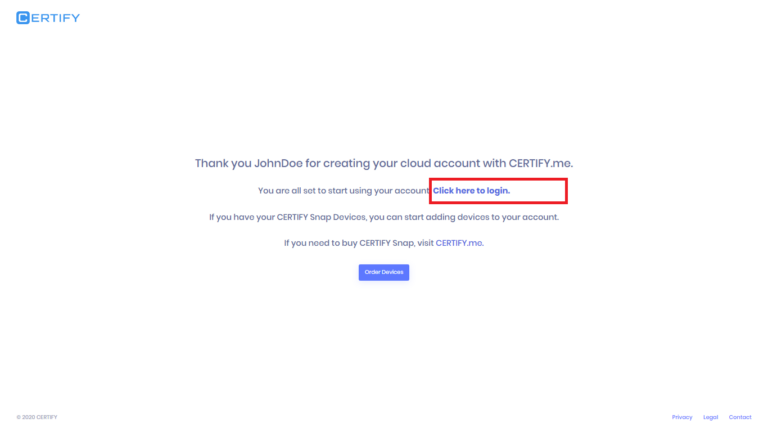 Login – Help Certify – CERTIFY.me