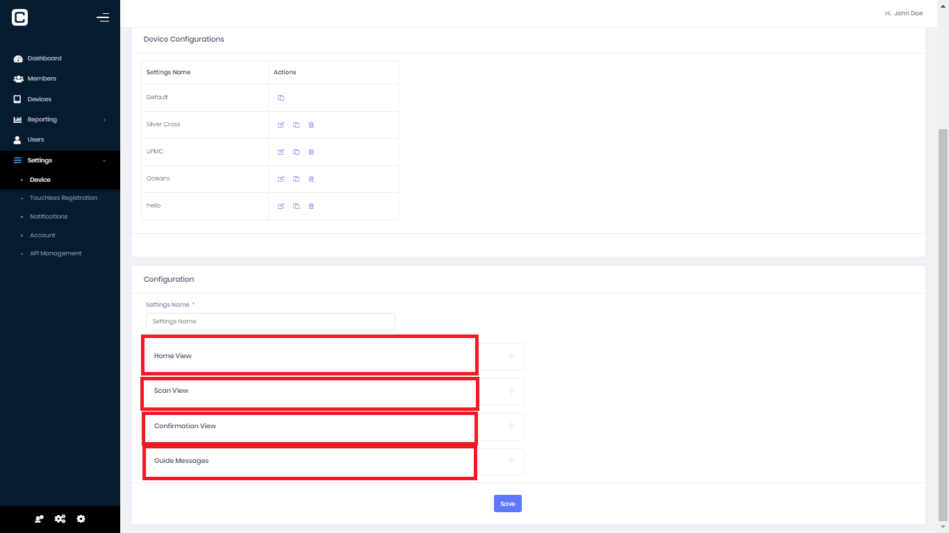 Settings – Help Certify – CERTIFY.me