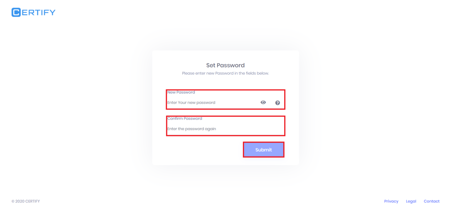 Login – Help Certify – CERTIFY.me