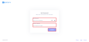Login – Help Certify – CERTIFY.me