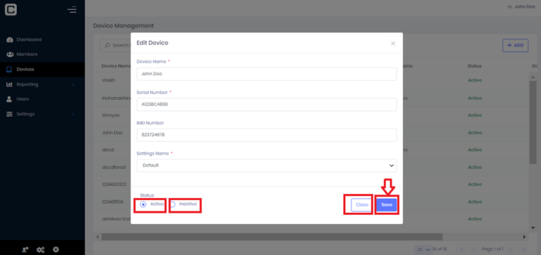 Edit Devices – Help Certify – CERTIFY.me